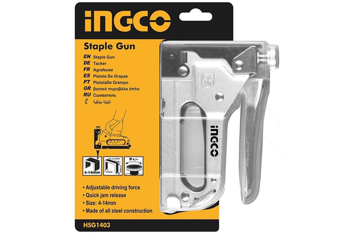 Kềm bấm ghim chữ U 4-14mm INGCO HSG1403 - Siêu thị Dụng Cụ Vàng