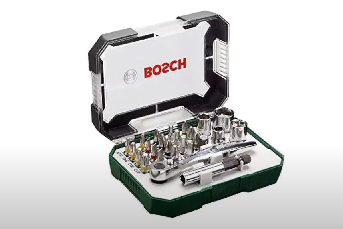 Bộ vặn vít đa năng 26 chi tiết Bosch 2607017322 - Siêu thị Dụng Cụ Vàng