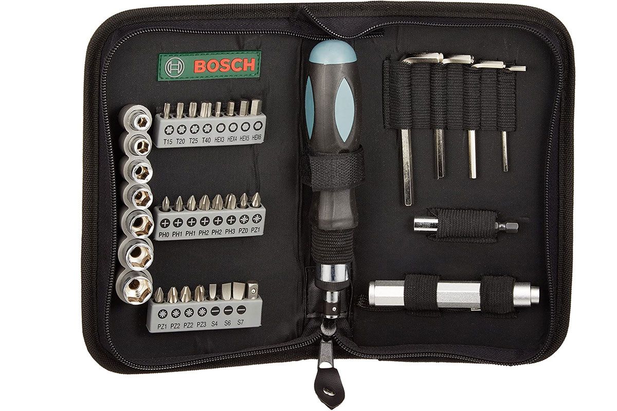 Bộ Vặn Vít Đa Năng 38 chi tiết Bosch 2607019506 - Siêu thị Dụng Cụ Vàng