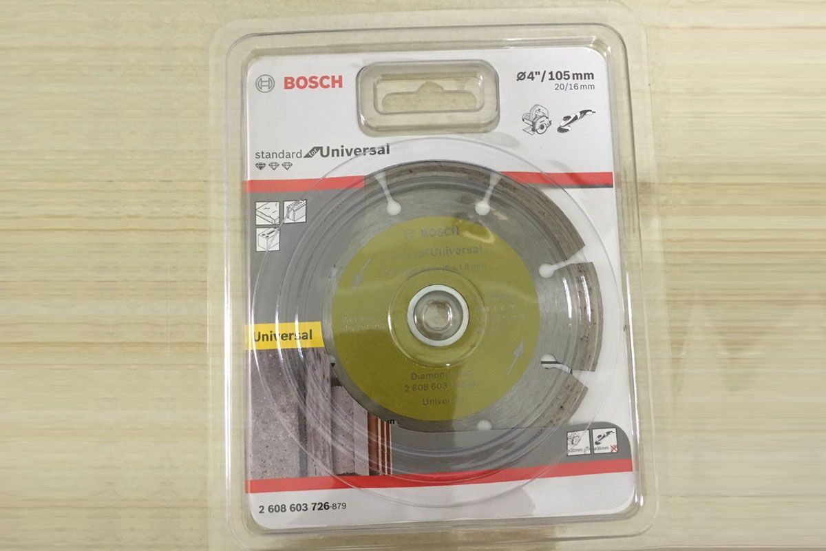 Đĩa cắt kim cương 105mm Bosch 2608603726 - Siêu thị Dụng Cụ Vàng