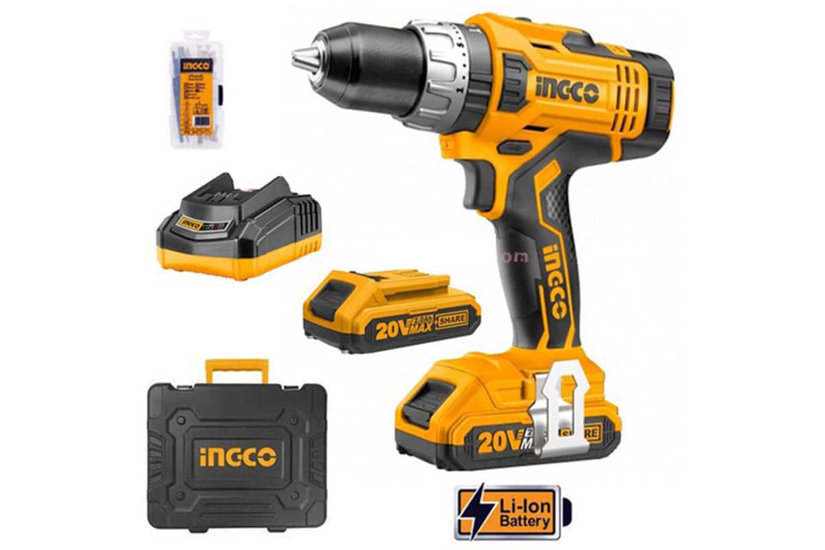 Máy khoan pin 20V INGCO CDLI2003 - Siêu thị Dụng Cụ Vàng
