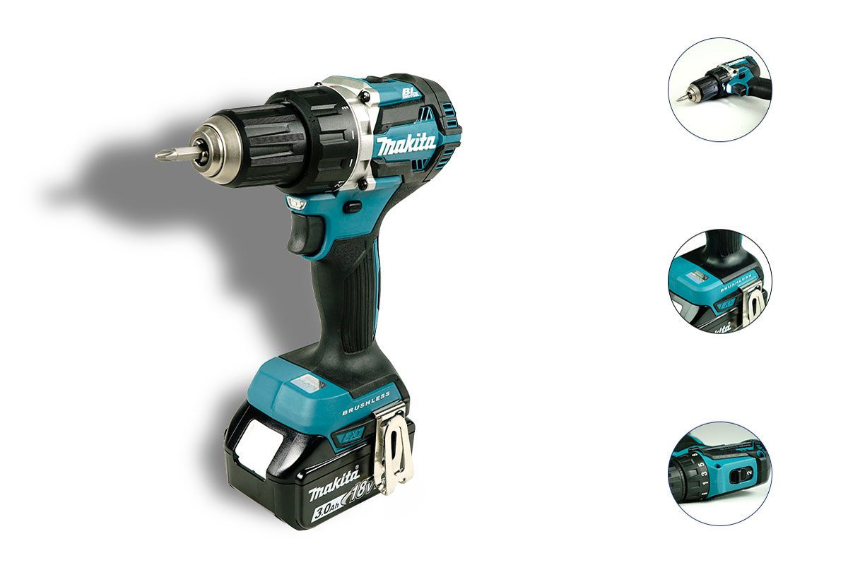 Máy khoan vặn vít pin 18V Makita DDF484RFE - Siêu thị Dụng Cụ Vàng