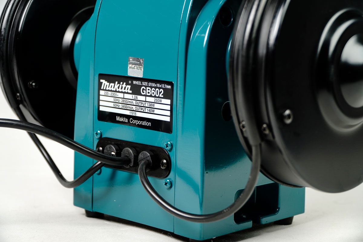 Máy mài hai đá 150mm Makita GB602 - Siêu thị Dụng Cụ Vàng