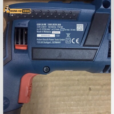 Máy khoan động lực Bosch GSB 16 RE | Dụng Cụ Vàng