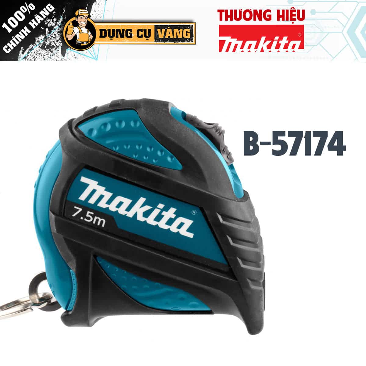 Thước kéo 7.5m Makita B-57174 - Siêu thị Dụng Cụ Vàng