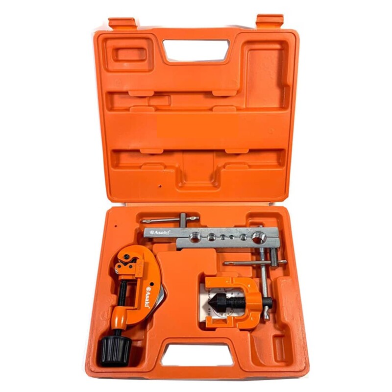 Bộ lã ống đồng 1/2" - 5/8" 3 chi tiết Asaki AK-3820 - Siêu thị Dụng Cụ Vàng
